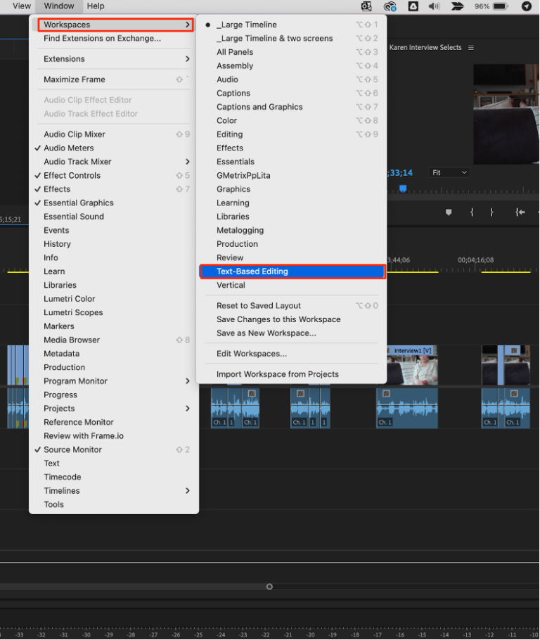 Creating Transcriptions in Premiere Pro - Annenberg Media Center